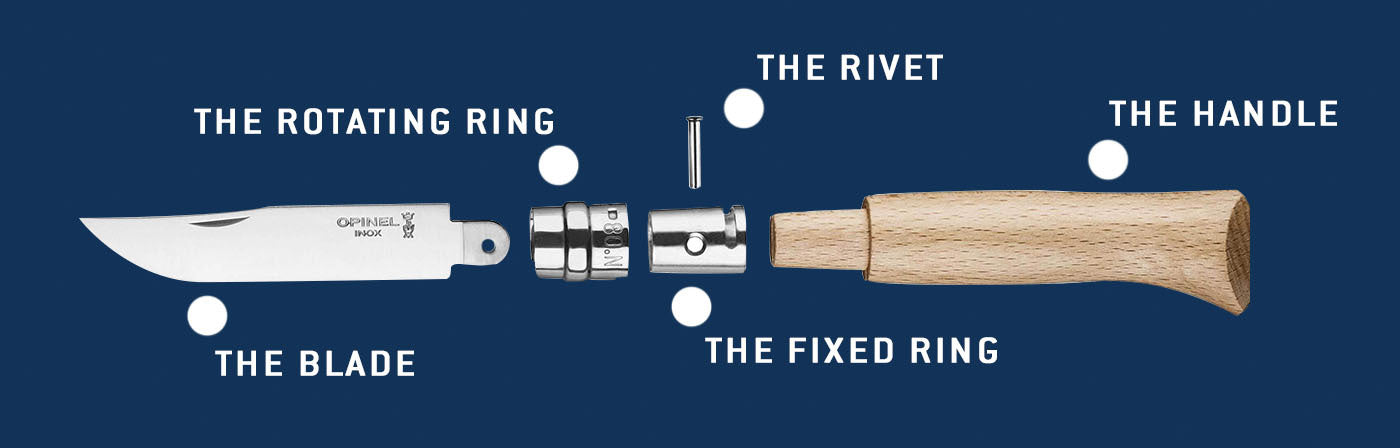 Opinel | No.07 Stainless Steel Pocket Knife - OPINEL USA