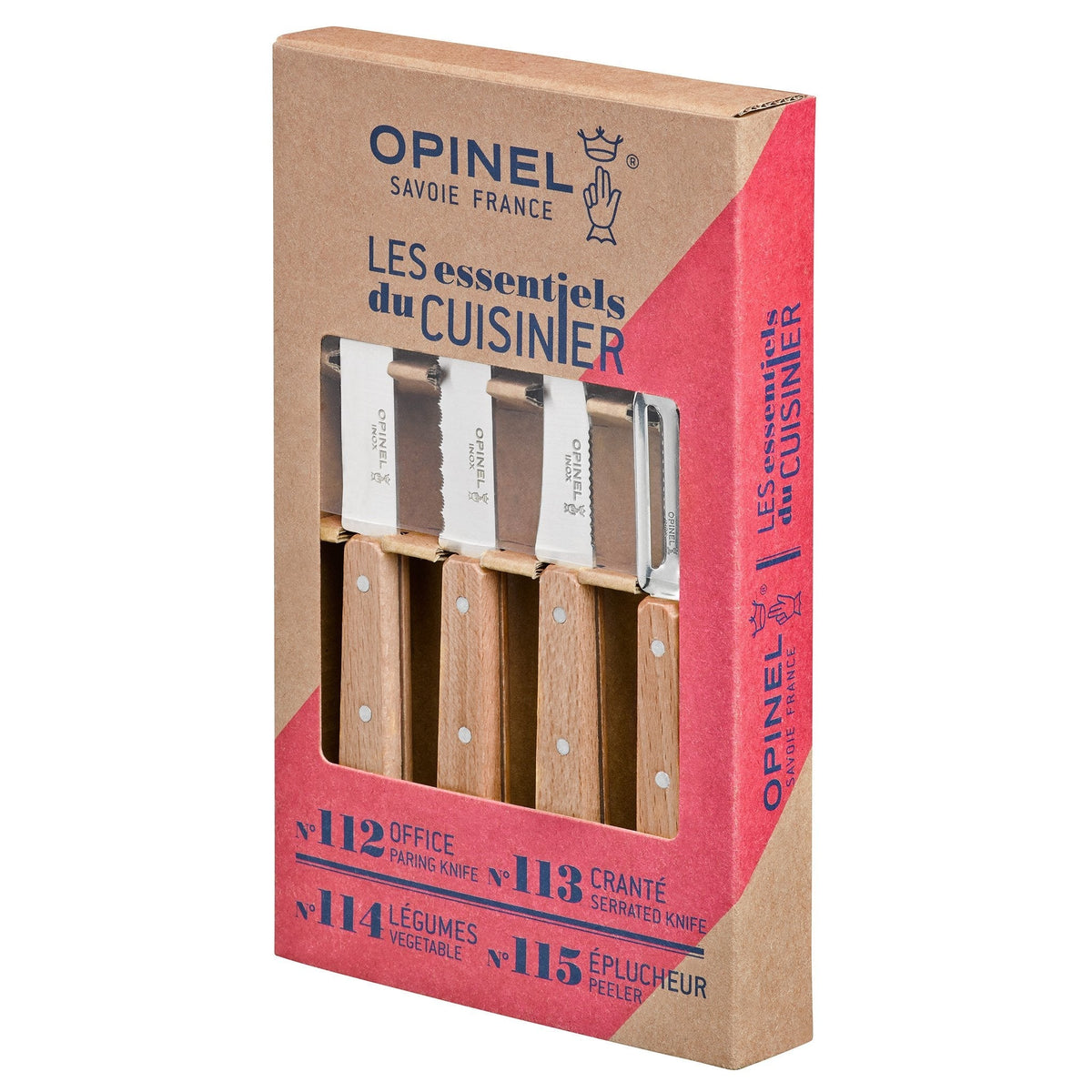 Essential Small Kitchen Knife Set - OPINEL USA